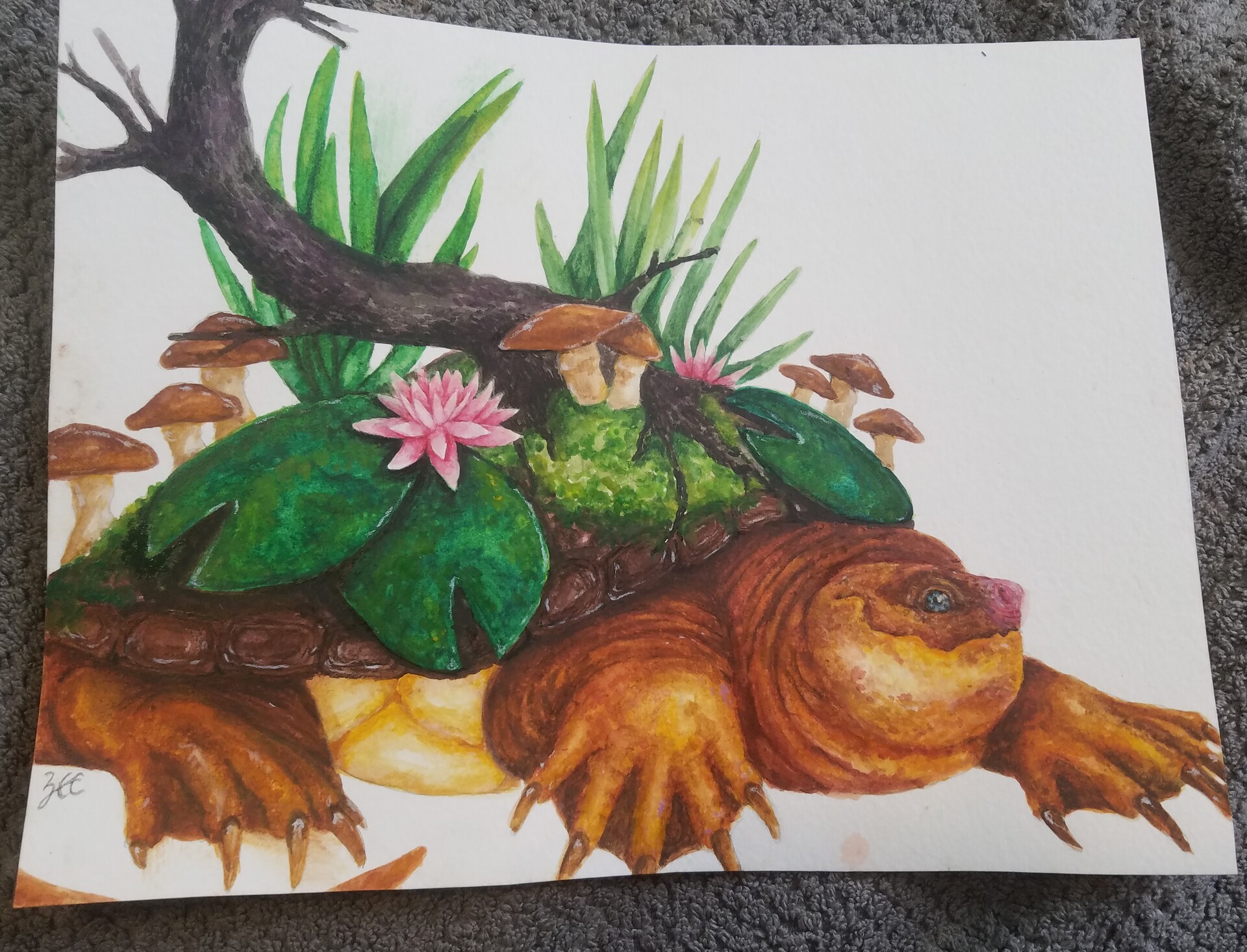 ArtStation - Mr. Pumpkin Face the Swamp God