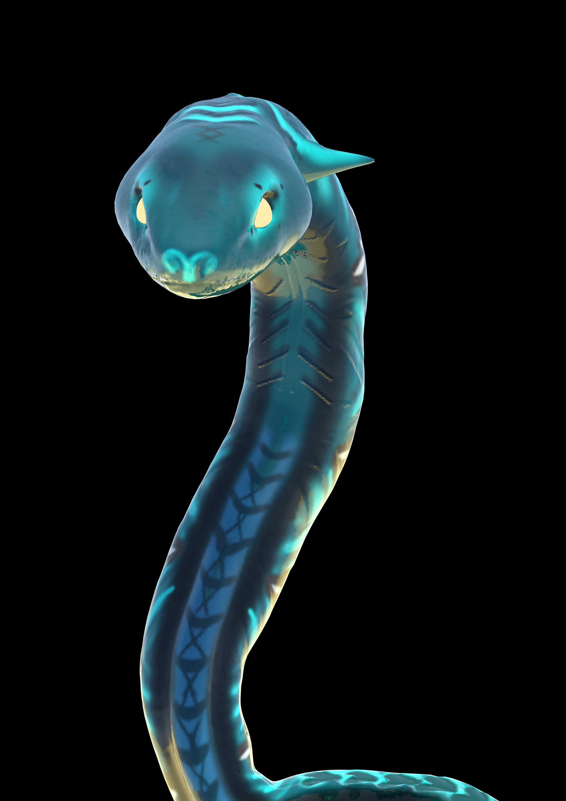 ArtStation - Eel Sculpt