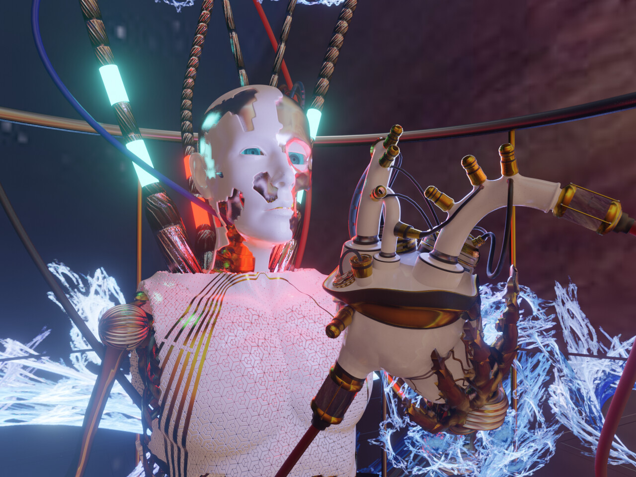 ArtStation - The Cyborg - Animation for Virtual Energy Productions