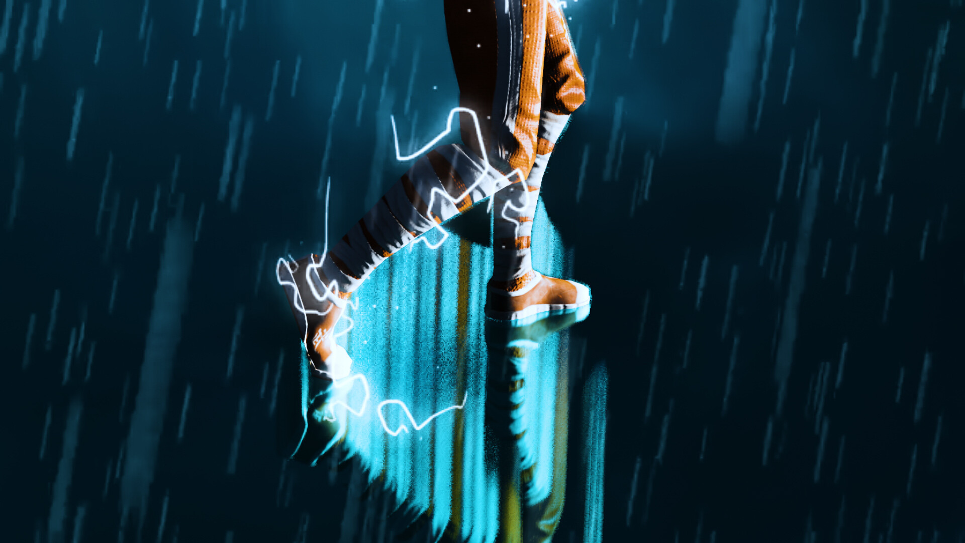 ArtStation - lightning foot