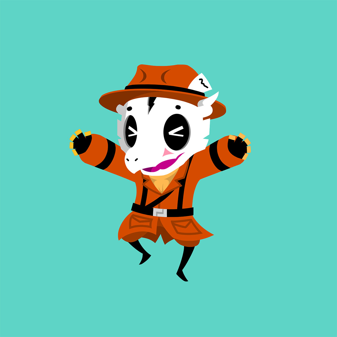 ArtStation - Helltaker's Illustration of Phybo Ashburn