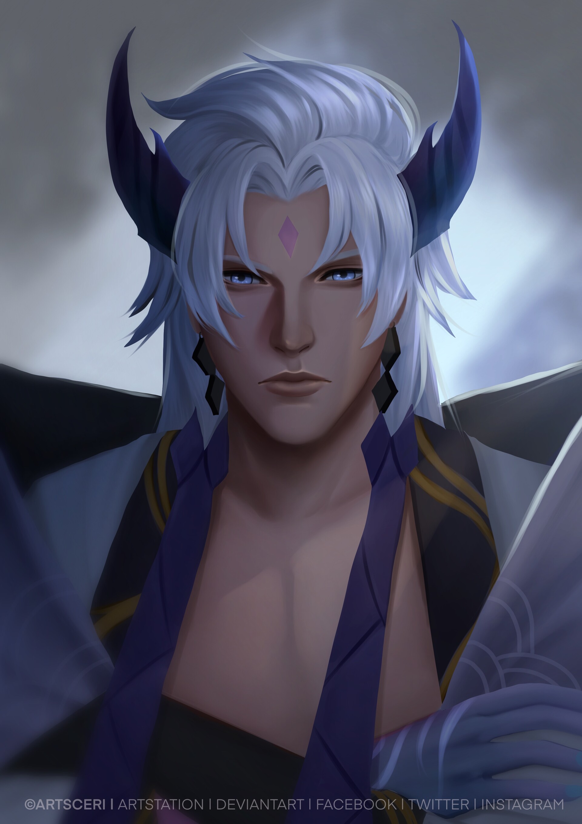 ArtStation - Yone Spirit Blossom | League of Legends