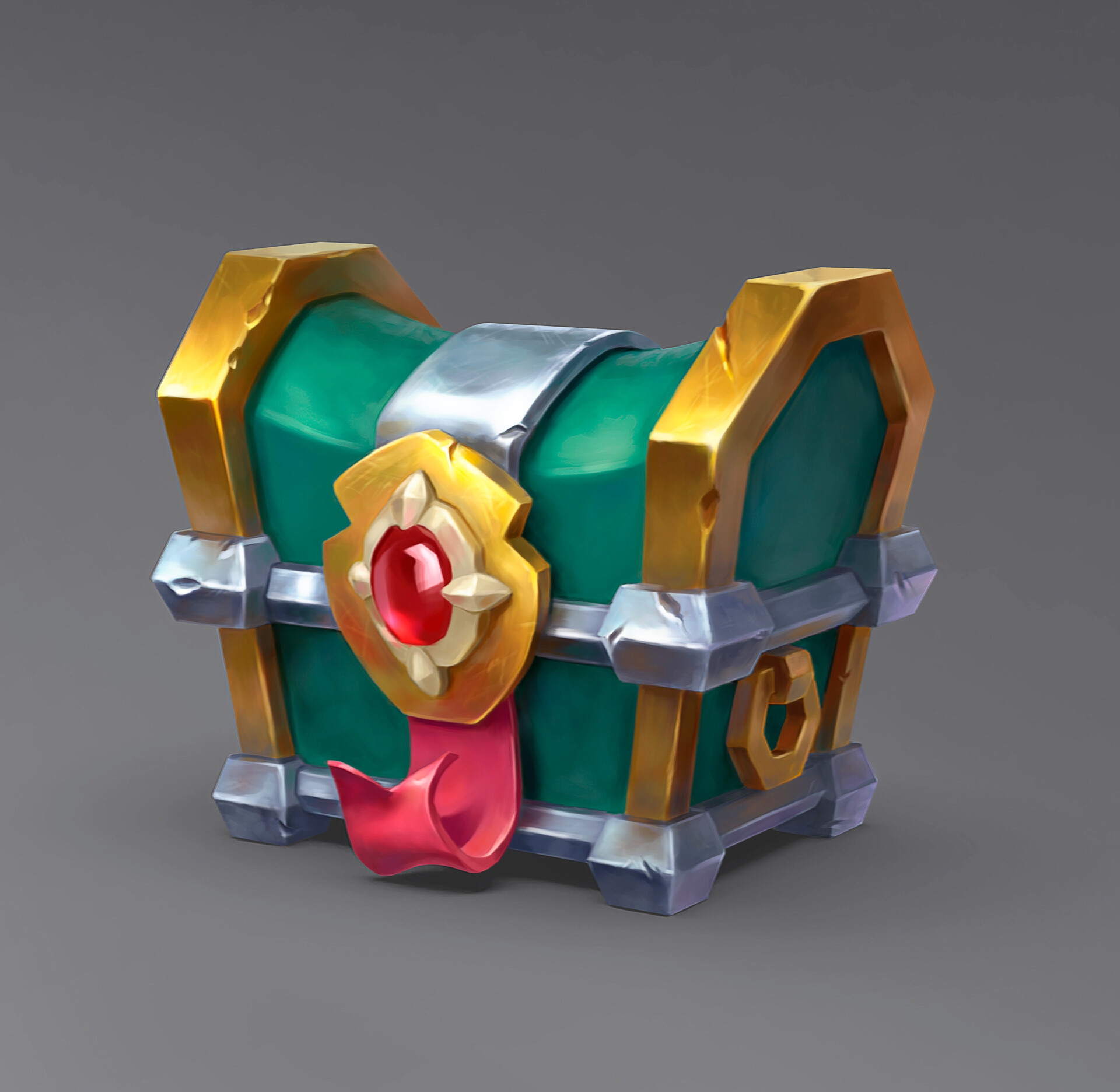 ArtStation - Gold chest