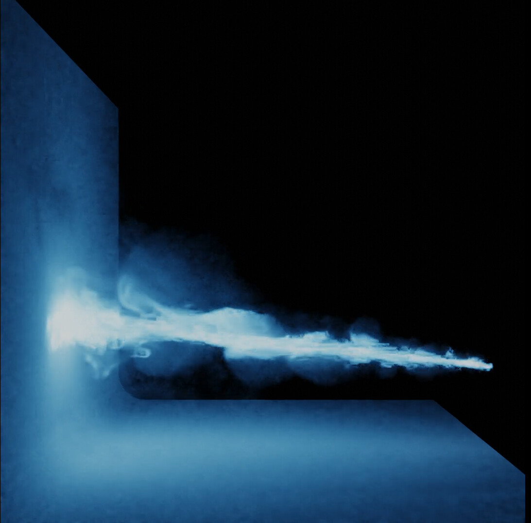 ArtStation - Blue Flamethrower