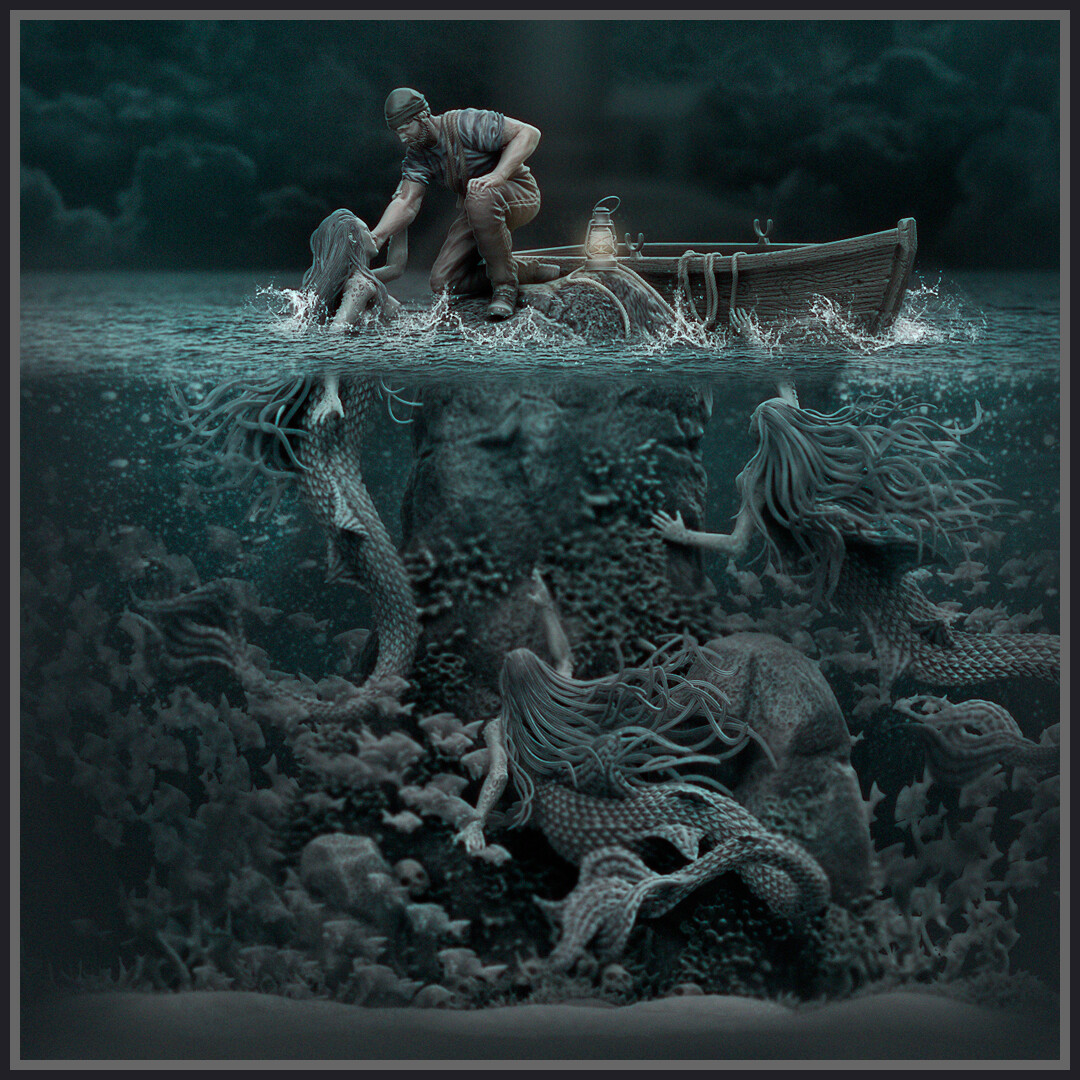 ArtStation - A Song from the deep