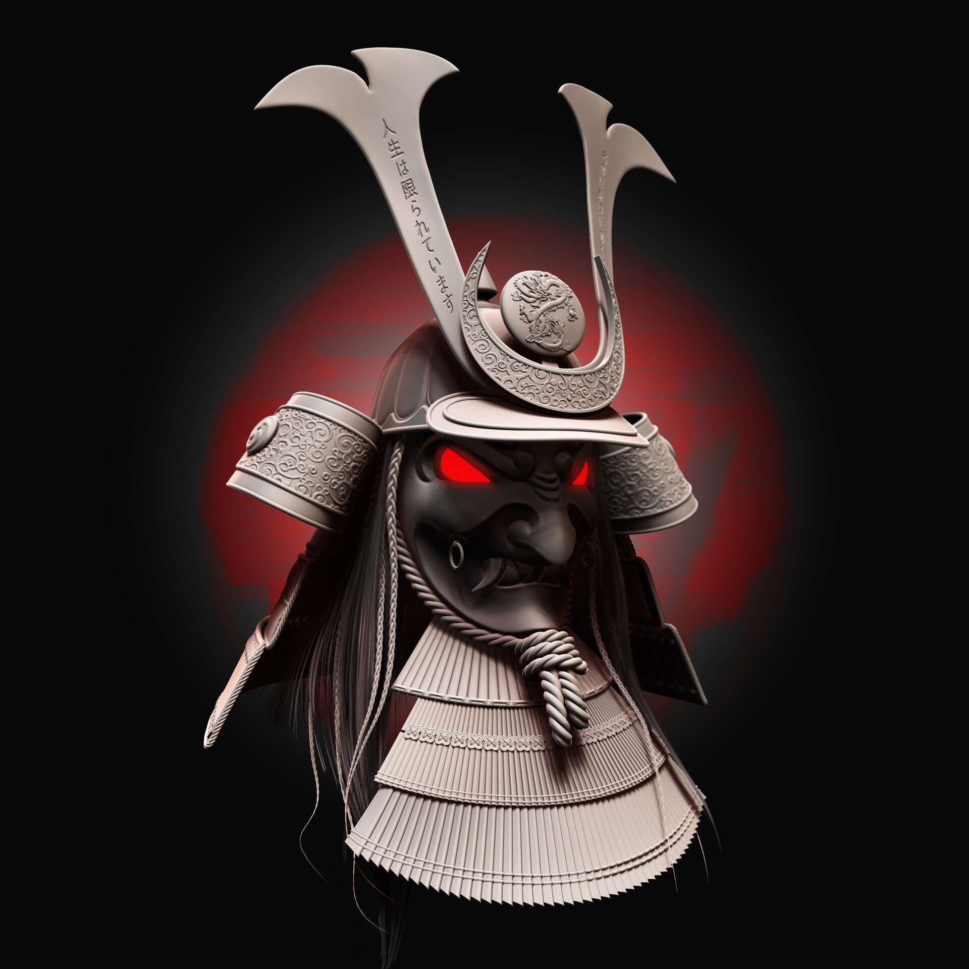 ArtStation - Samurai mask