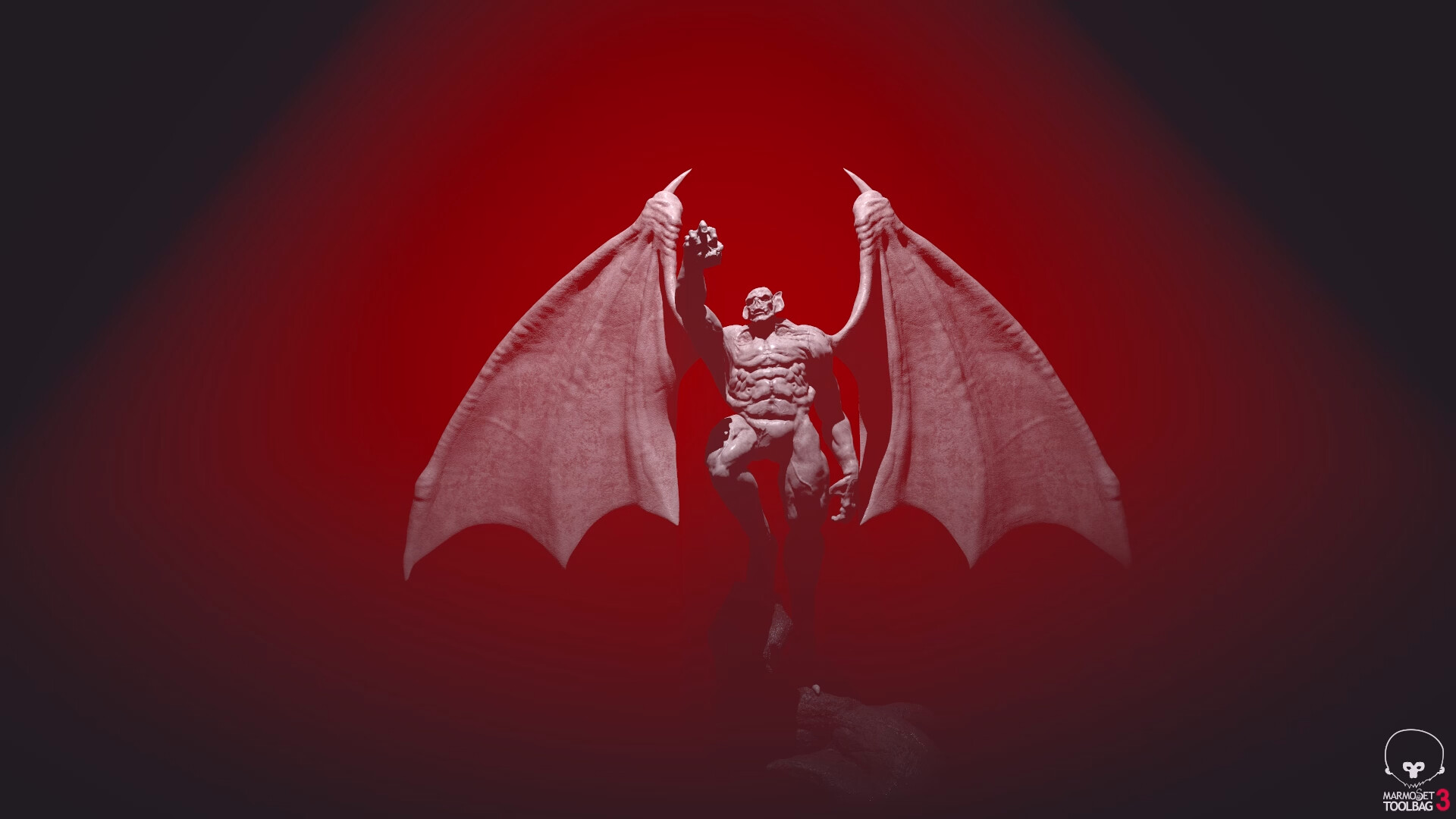 ArtStation - MANBAT - retexture