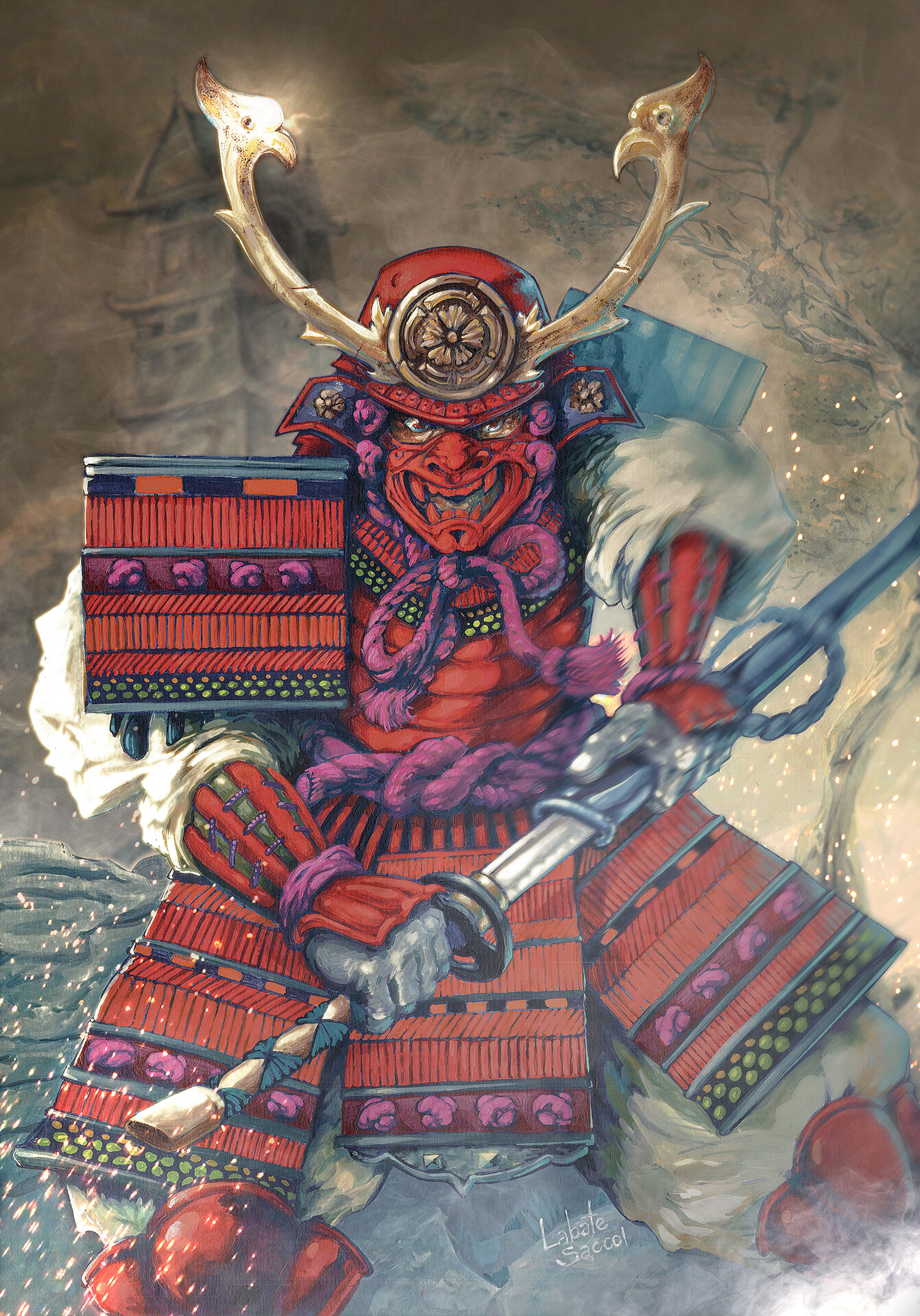 ArtStation - Red Samurai