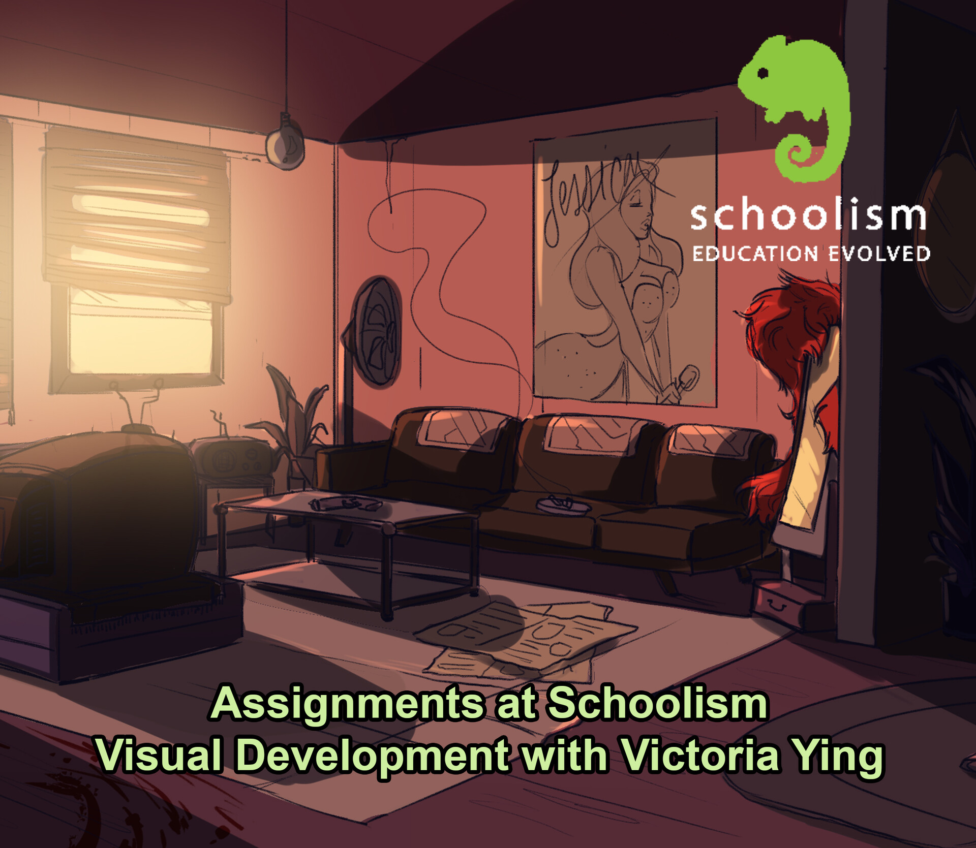 ArtStation - Assignments of Visual Development Course with Victoria Ying