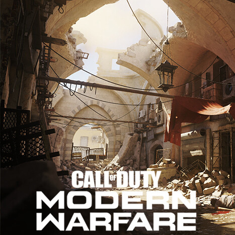 ArtStation - Call of Duty: Modern Warfare (destroyed marketplace)