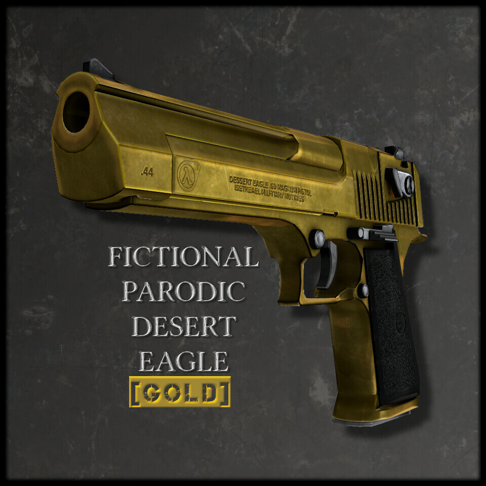 Real Golden Desert Eagle