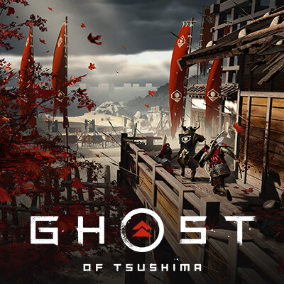 ArtStation - Ghost of Tsushima - Castle Shimura Siege