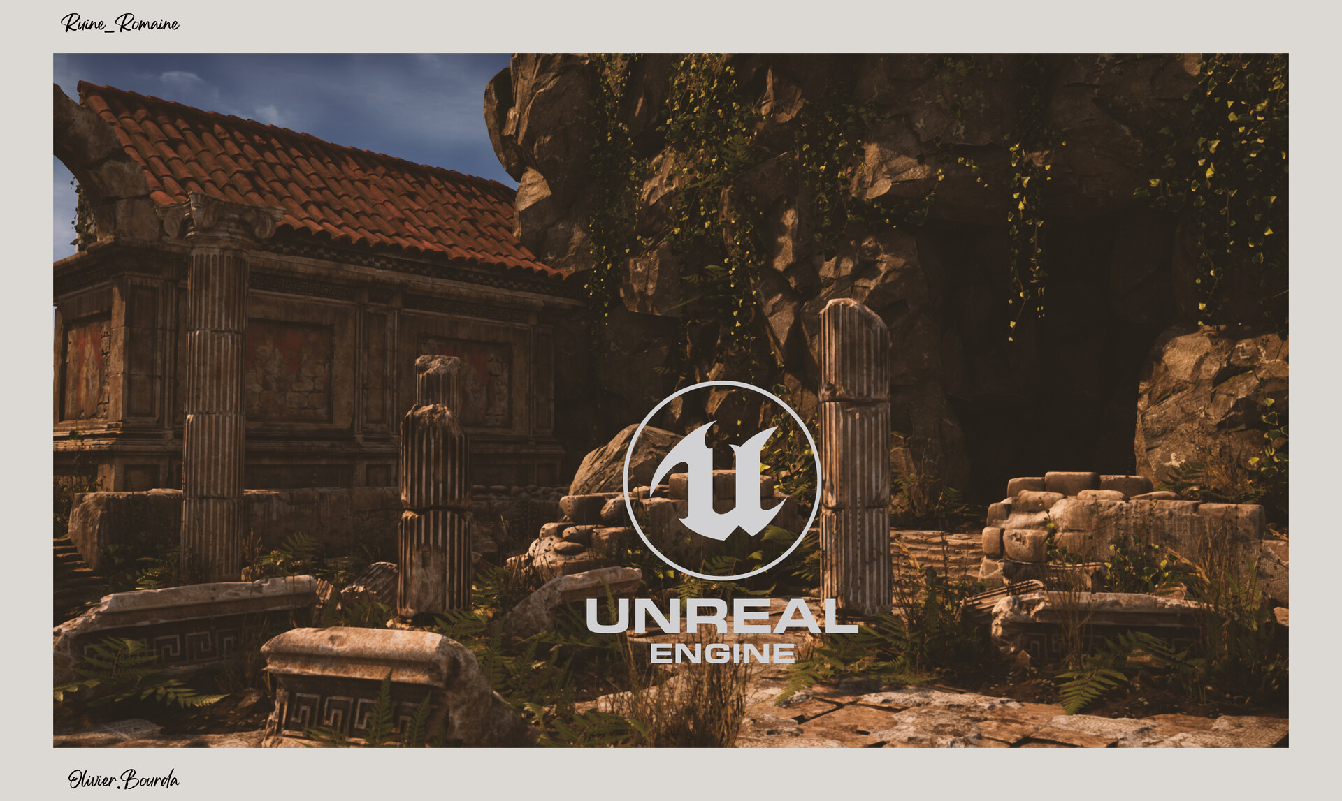 ArtStation - Scene Roman Ruin