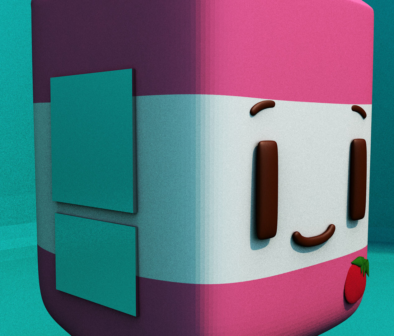 ArtStation - PINK MILK BOX.