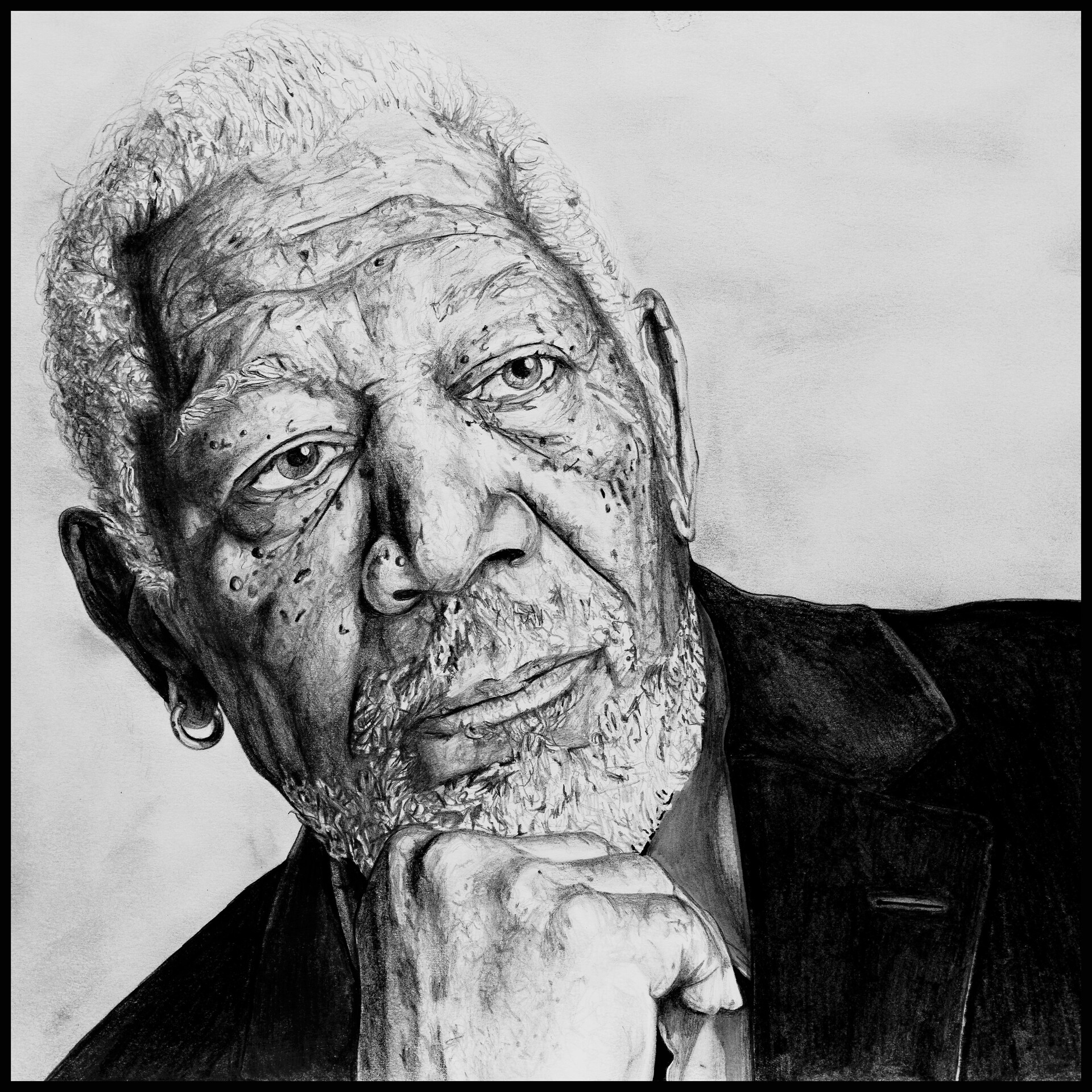 ArtStation - Morgan Freeman