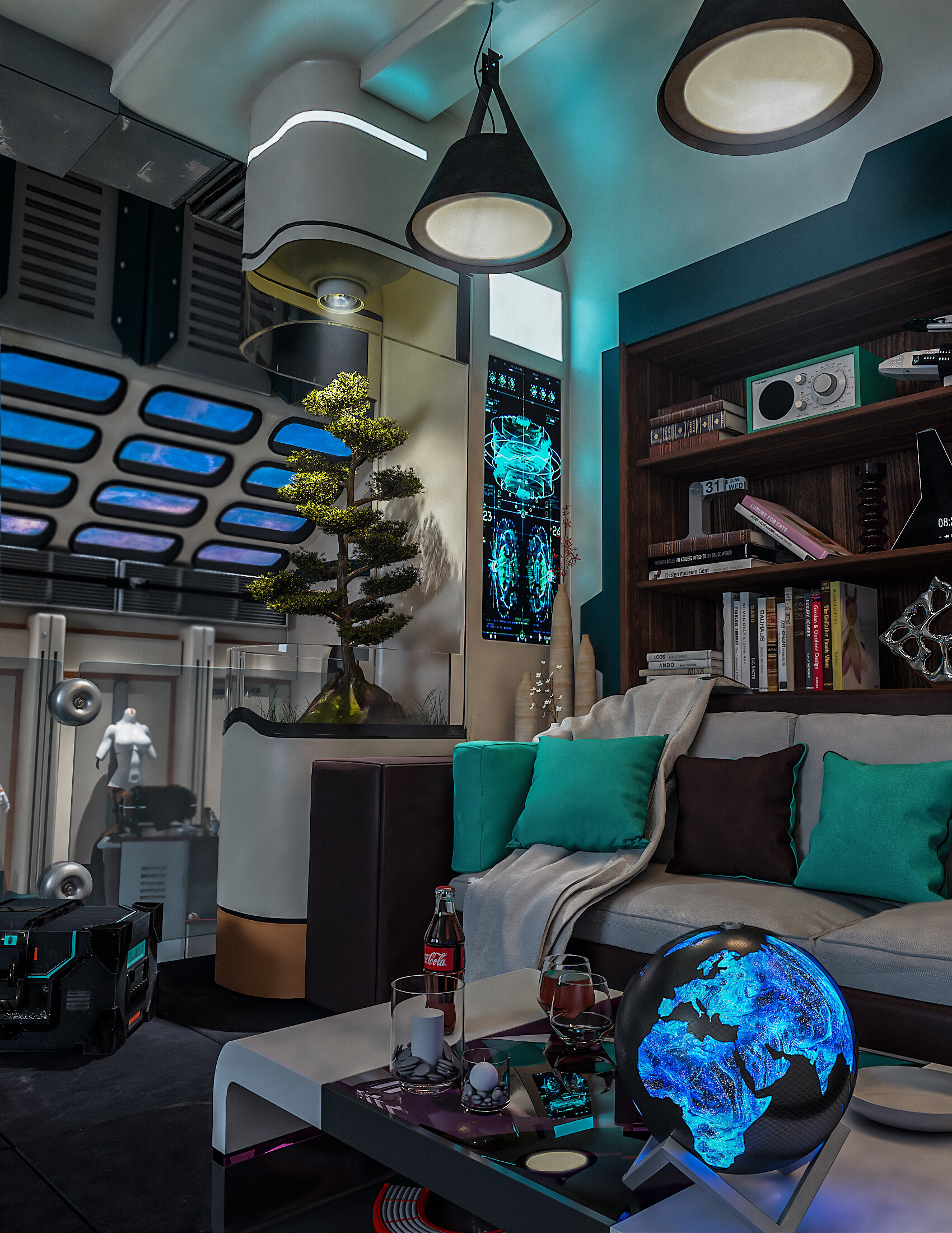 ArtStation - Space station