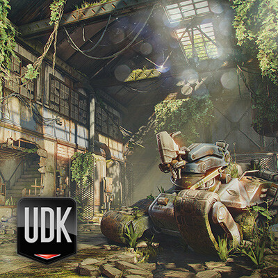 ArtStation - Post Apocalyptic Warehouse