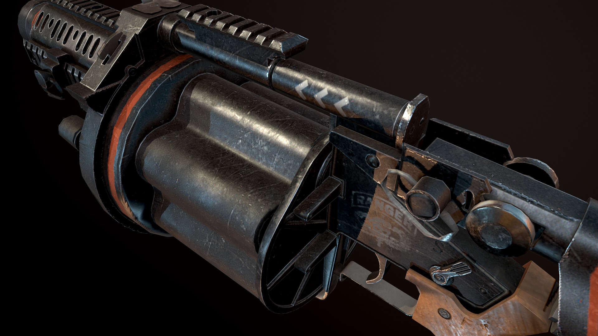 ArtStation - Grenade Launcher