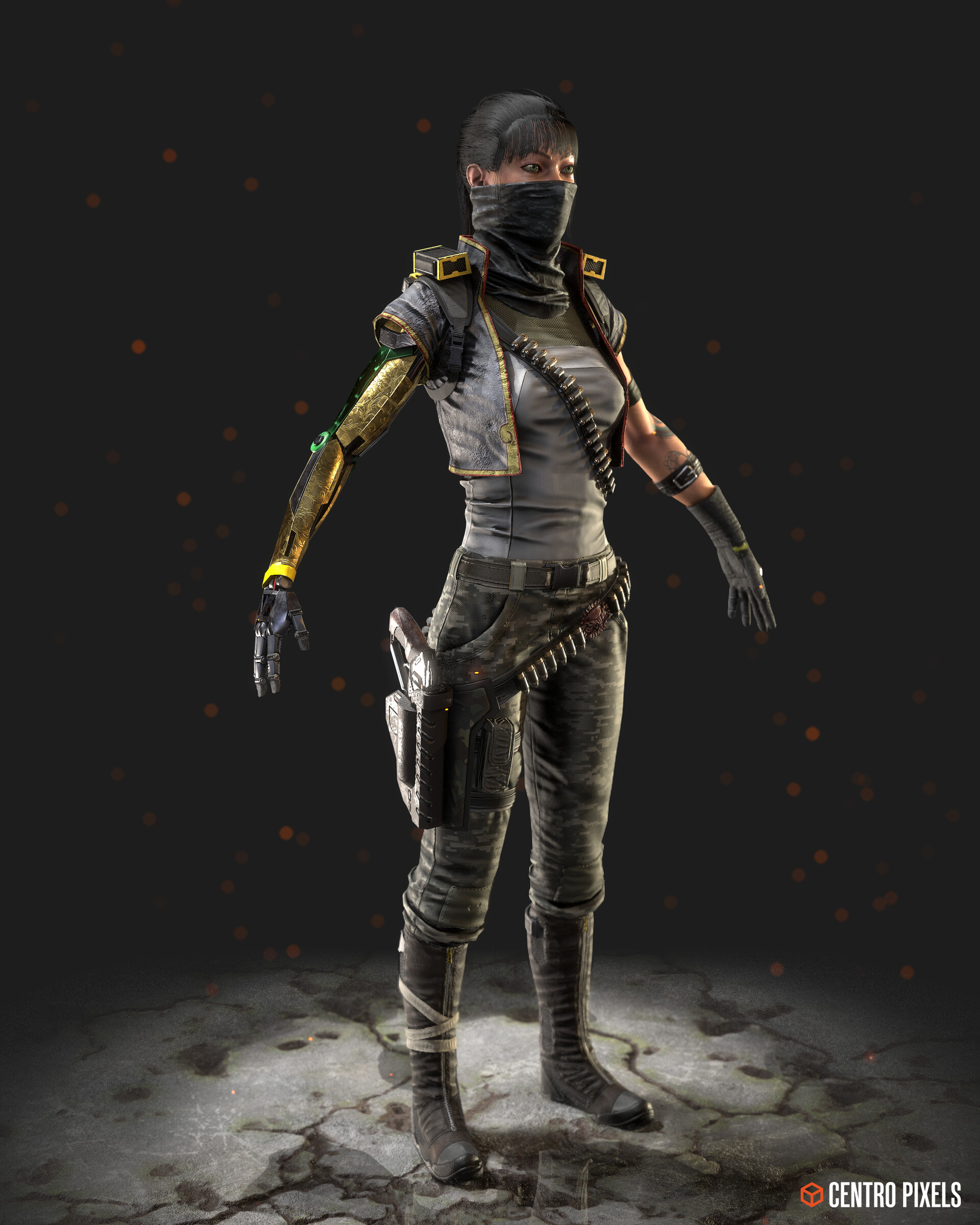 ArtStation - Future Female Character