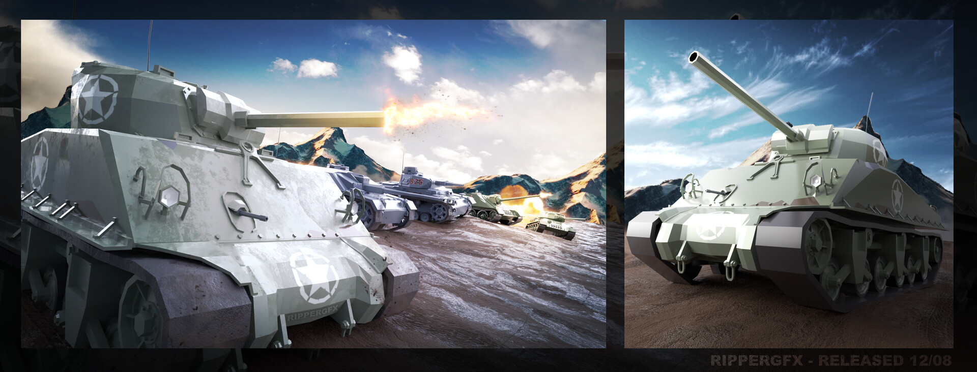 ArtStation - Tank Simulator