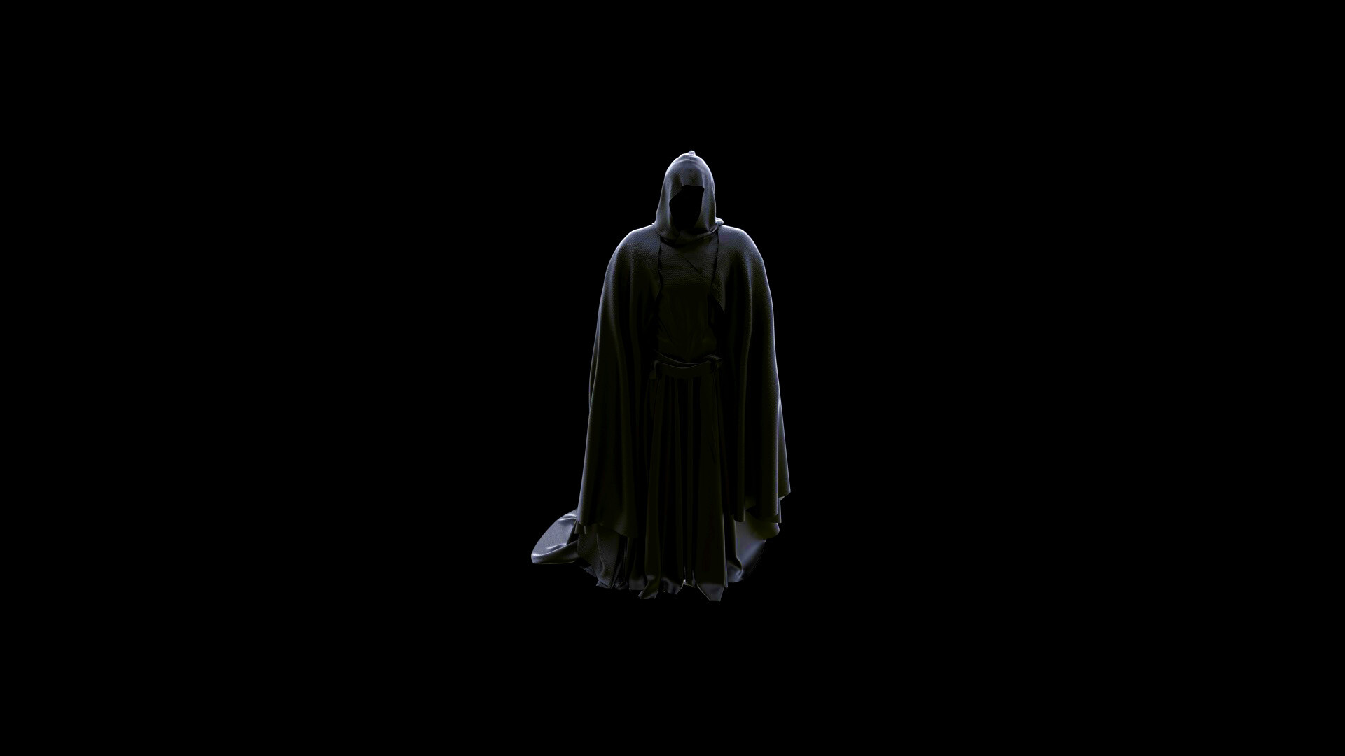 ArtStation - Cloak and cape character for VR (Hi-poly)