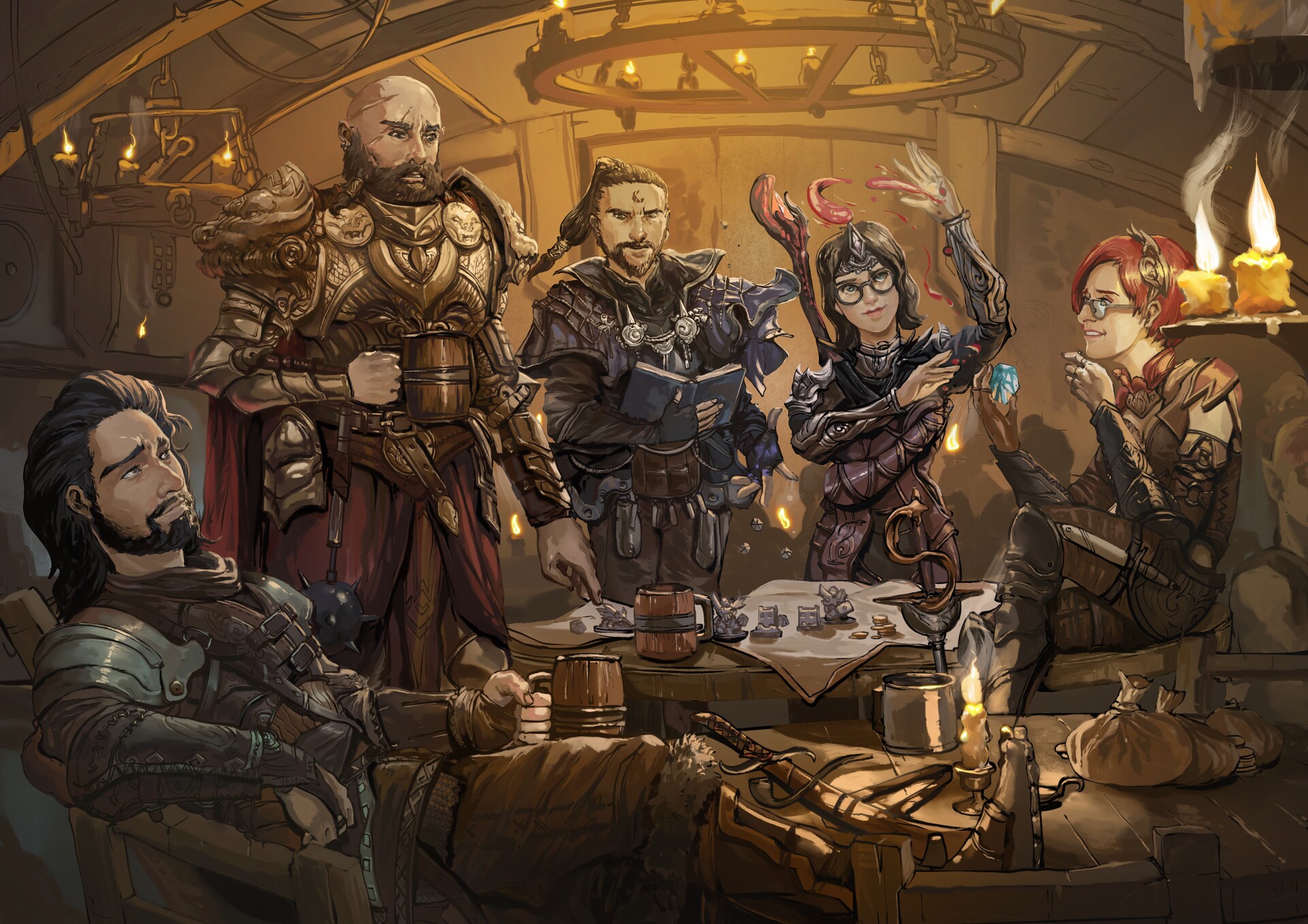 ArtStation - The Tavern