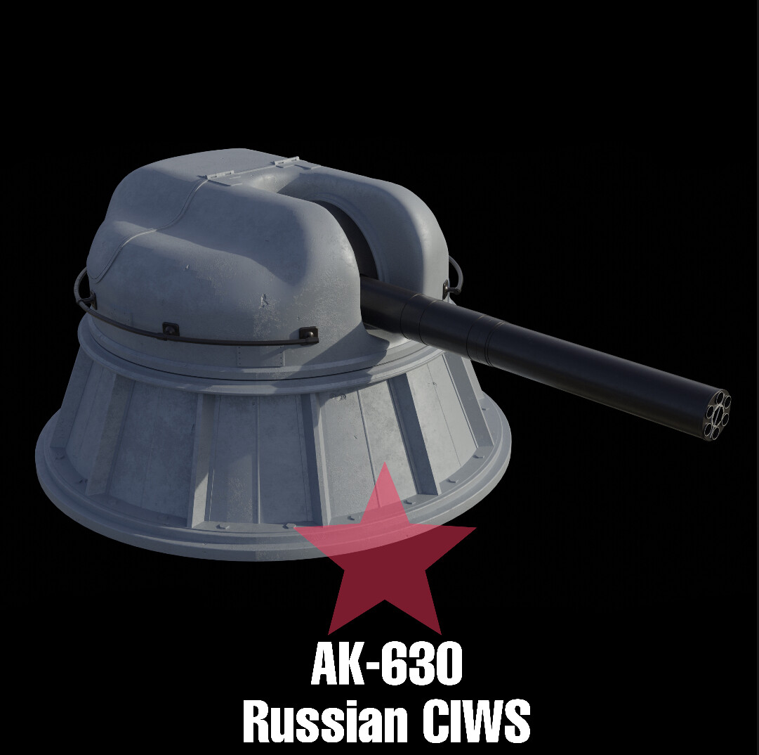 ArtStation - AK-630 CIWS