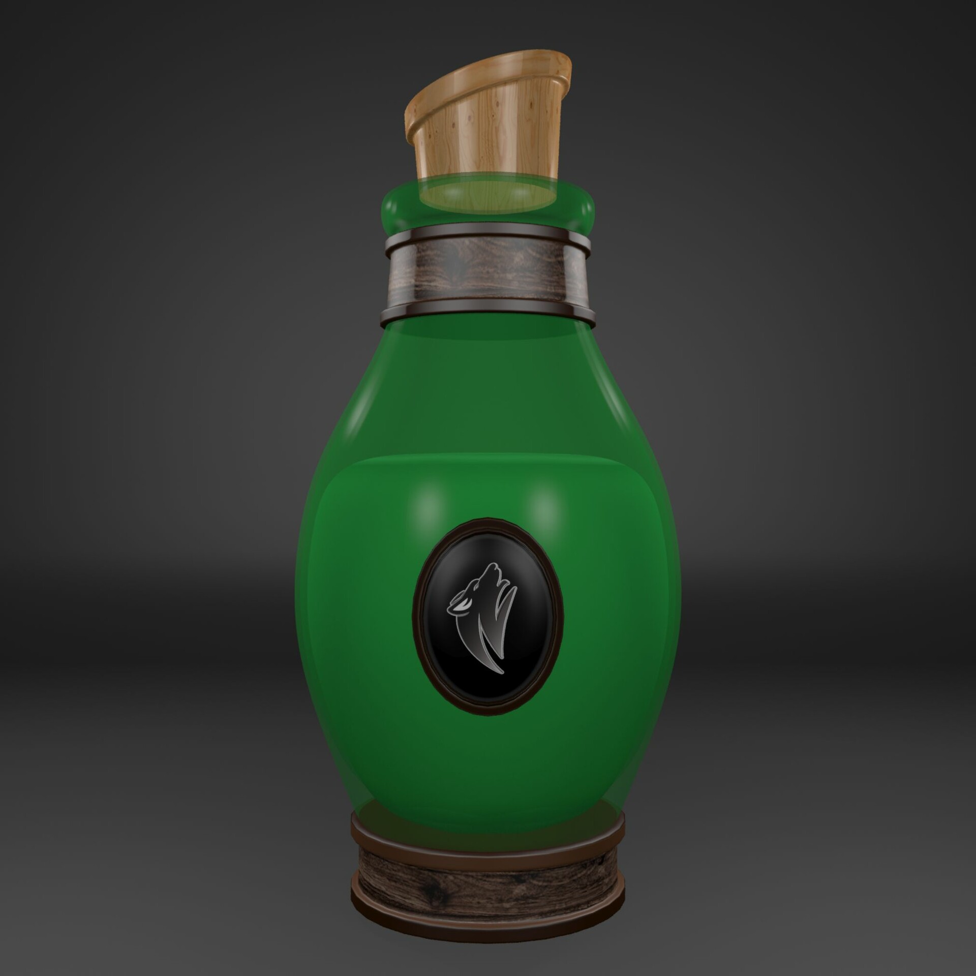 ArtStation - Stylized Magic Potion 3D Model