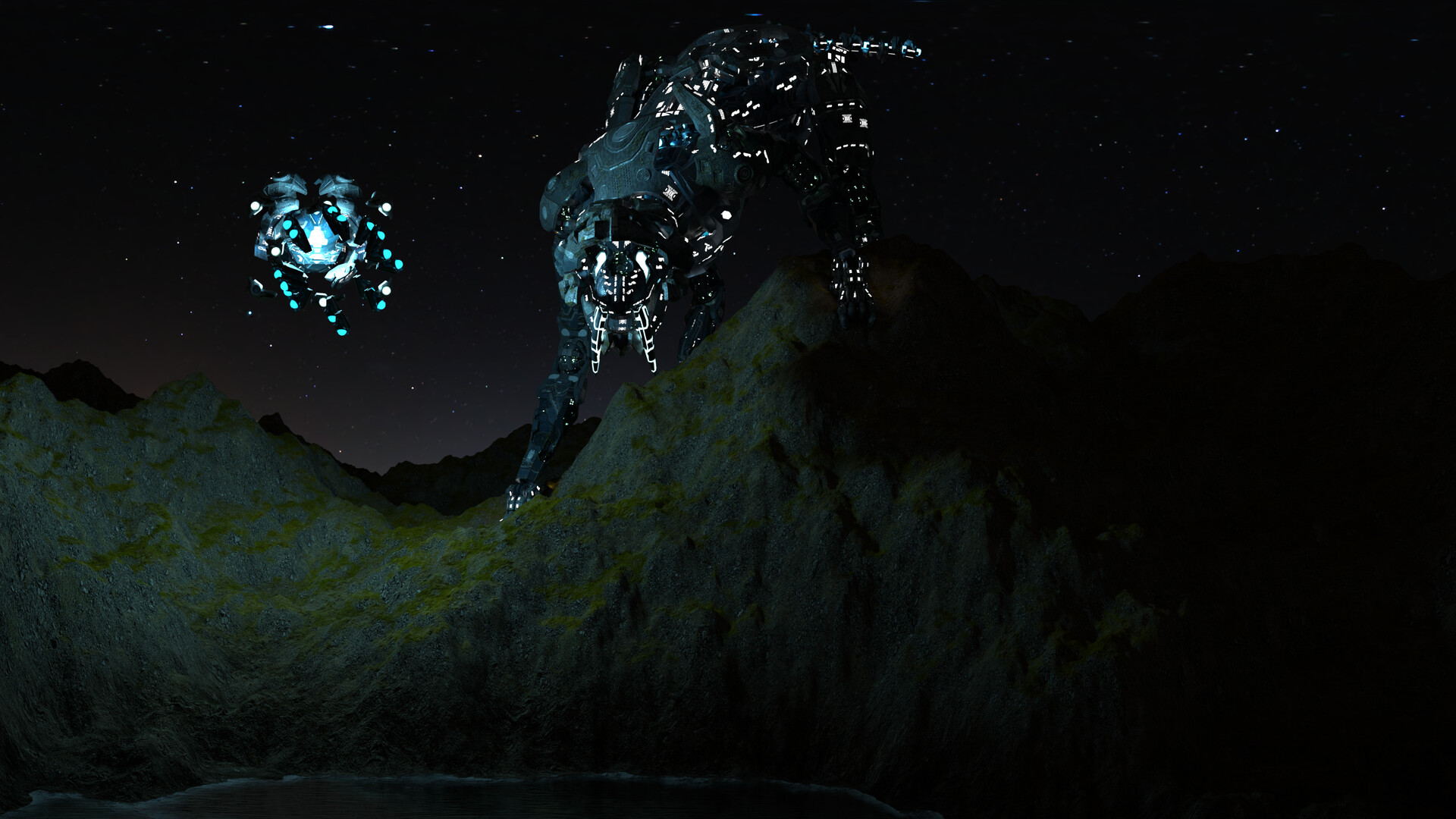 ArtStation - Promethean Hunter Concept Render