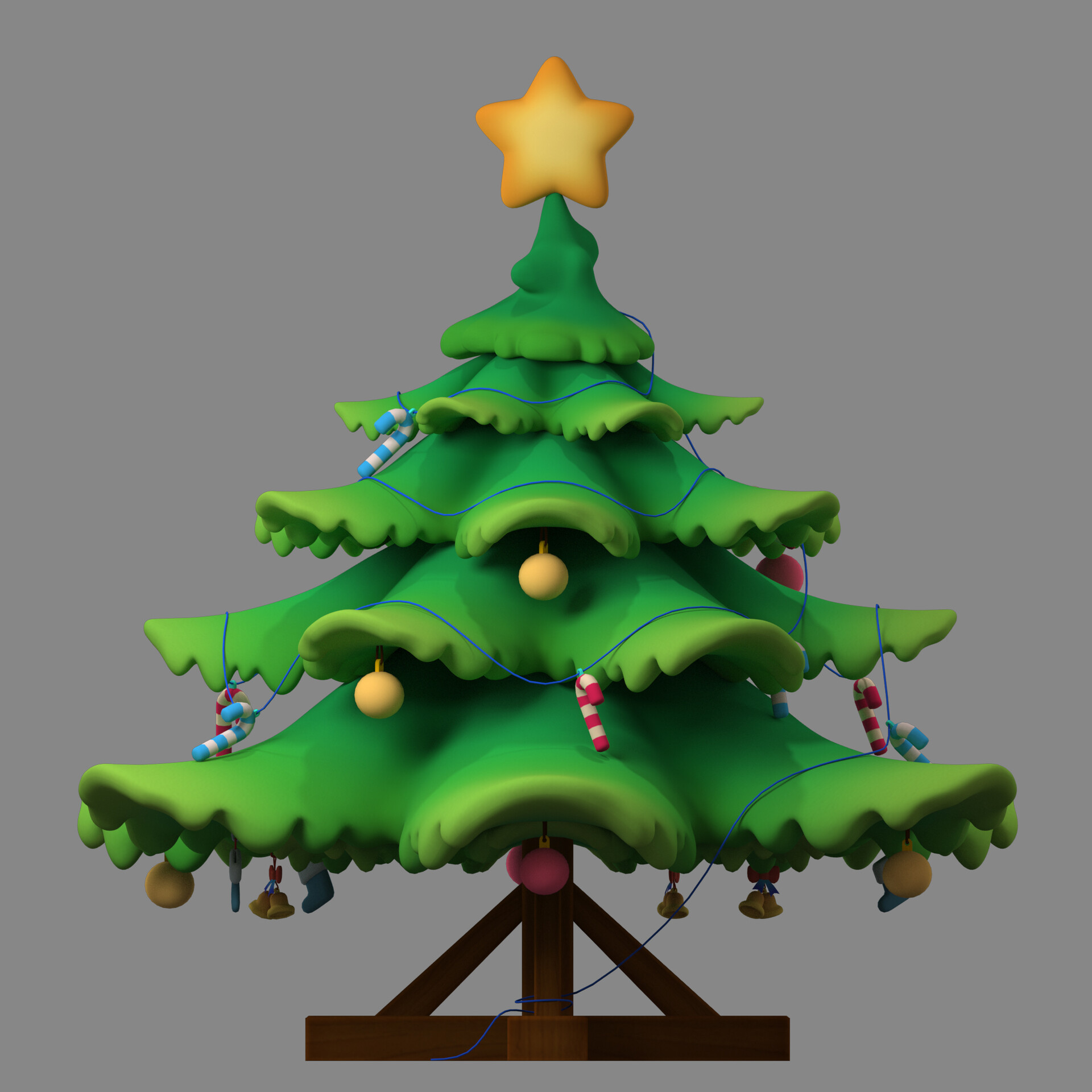 ArtStation - Christmas Tree