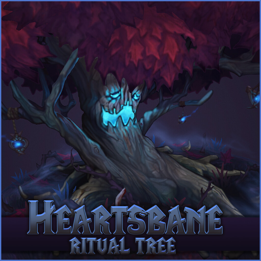 ArtStation - Heartsbane Ritual Tree