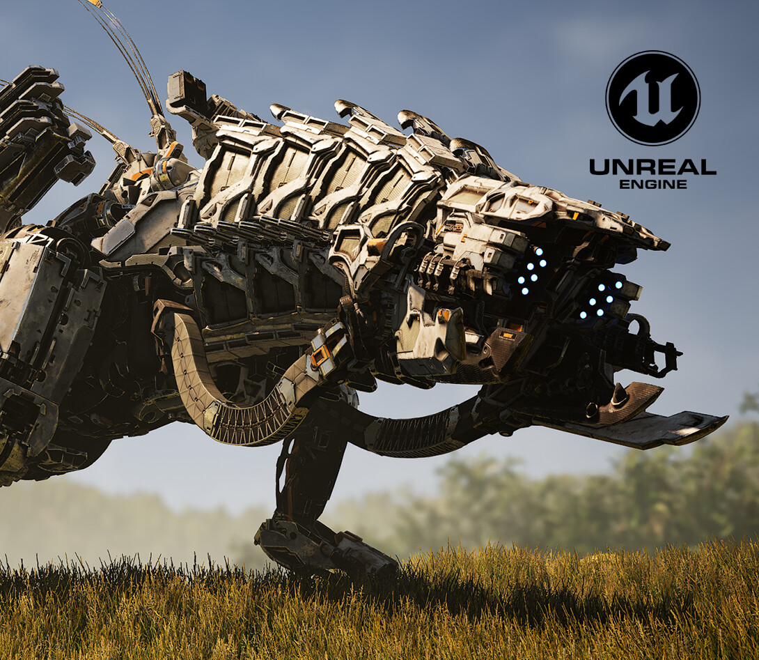 ArtStation - Horizon Zero Dawn_thunderjaw_Fanart