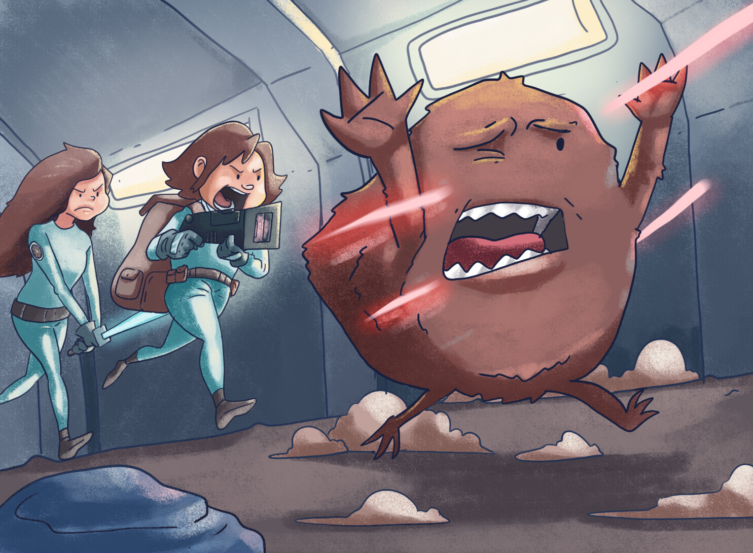 ArtStation - Kill That Monster!