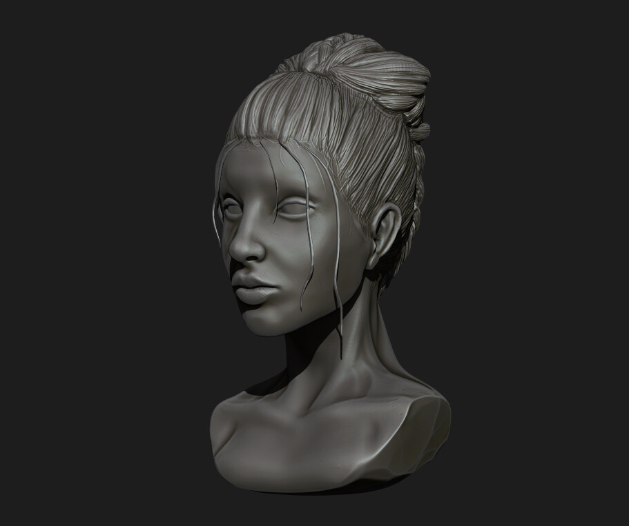 ArtStation - Woman bust