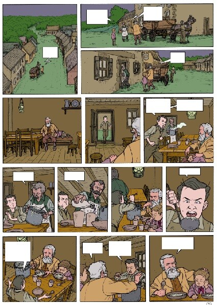 ArtStation - Comic Flatting