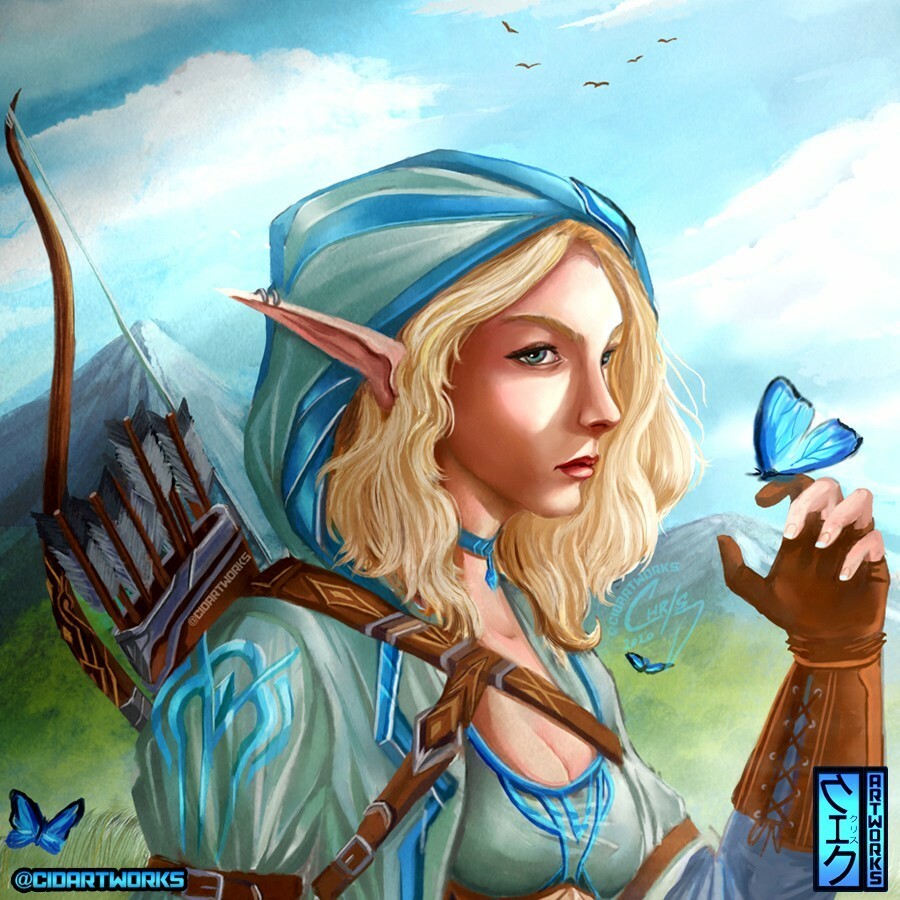 ArtStation - Archer Elf