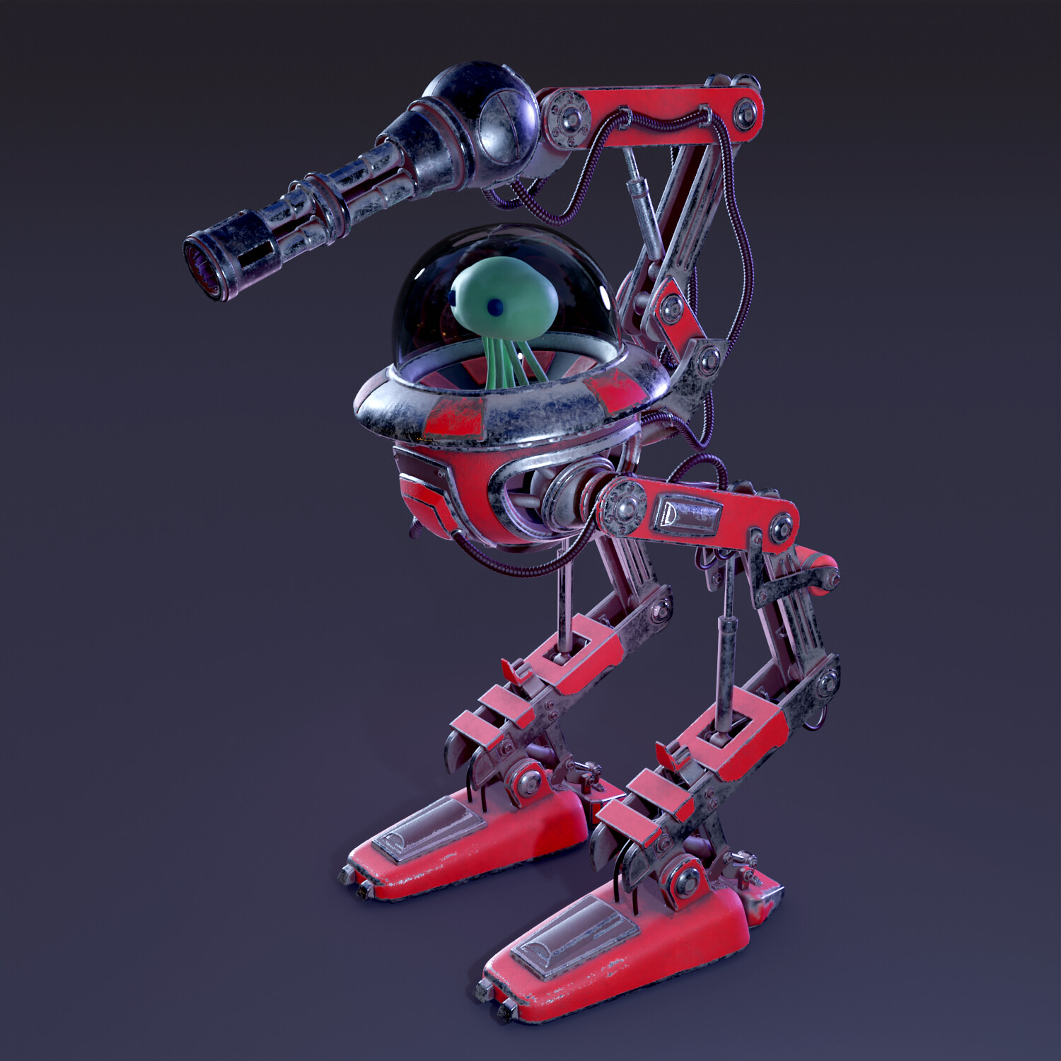 ArtStation - Robot Destroyer