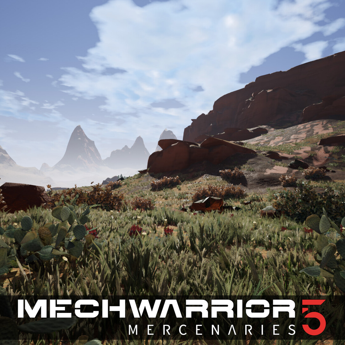 ArtStation - MechWarrior 5: Mercenaries Level / Layout Work