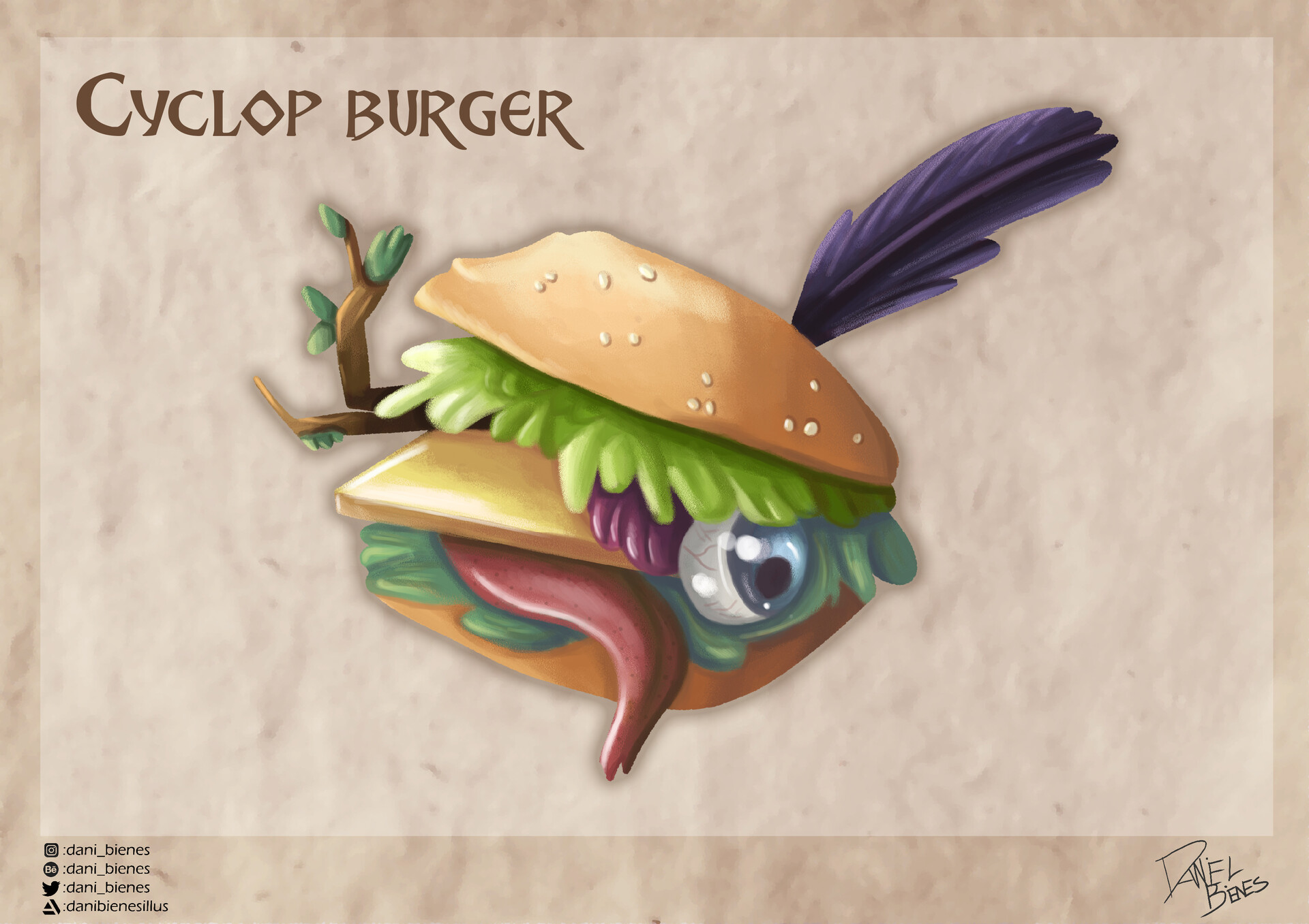 ArtStation - Monster props