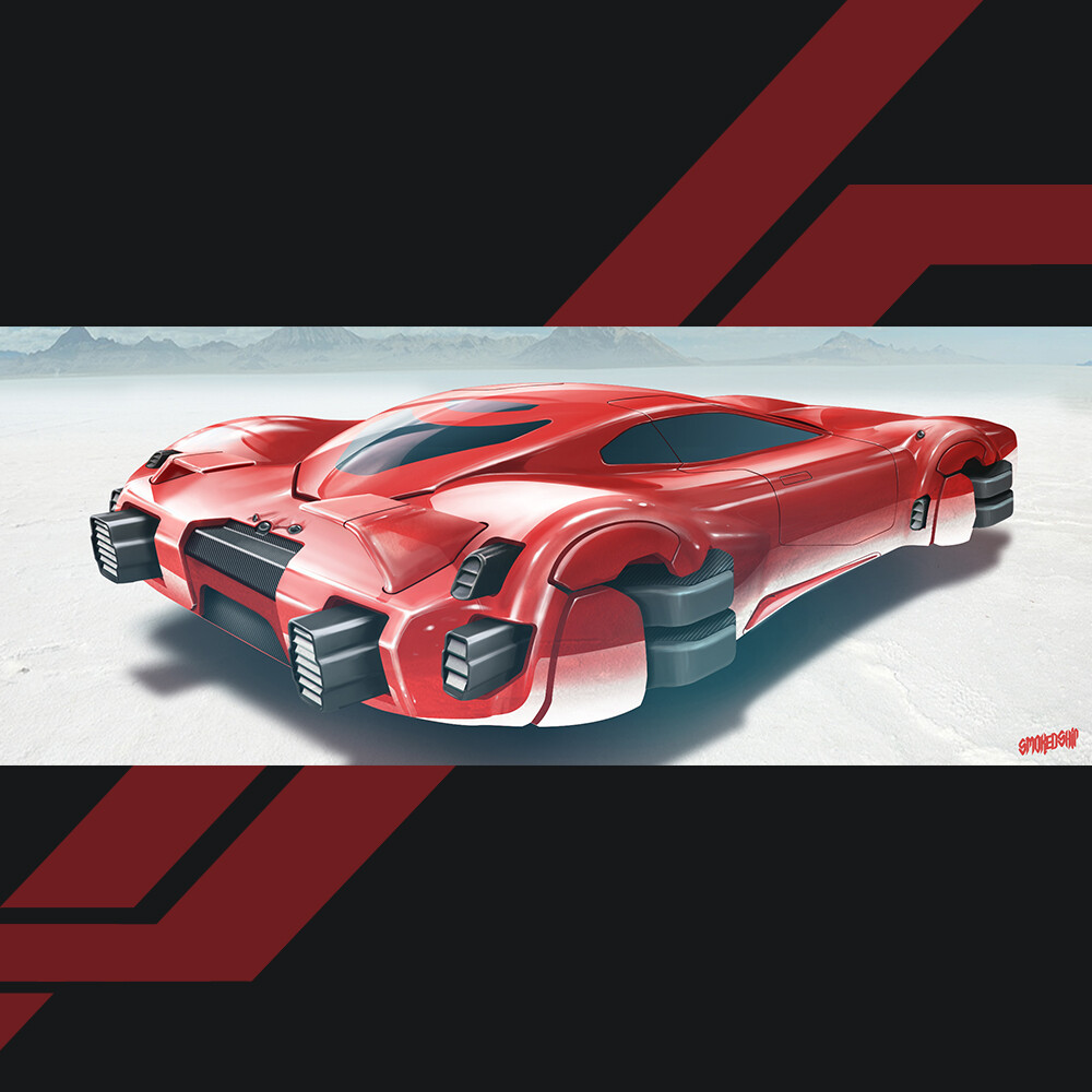 ArtStation - Jet-Racer Prototype : Stock Variant