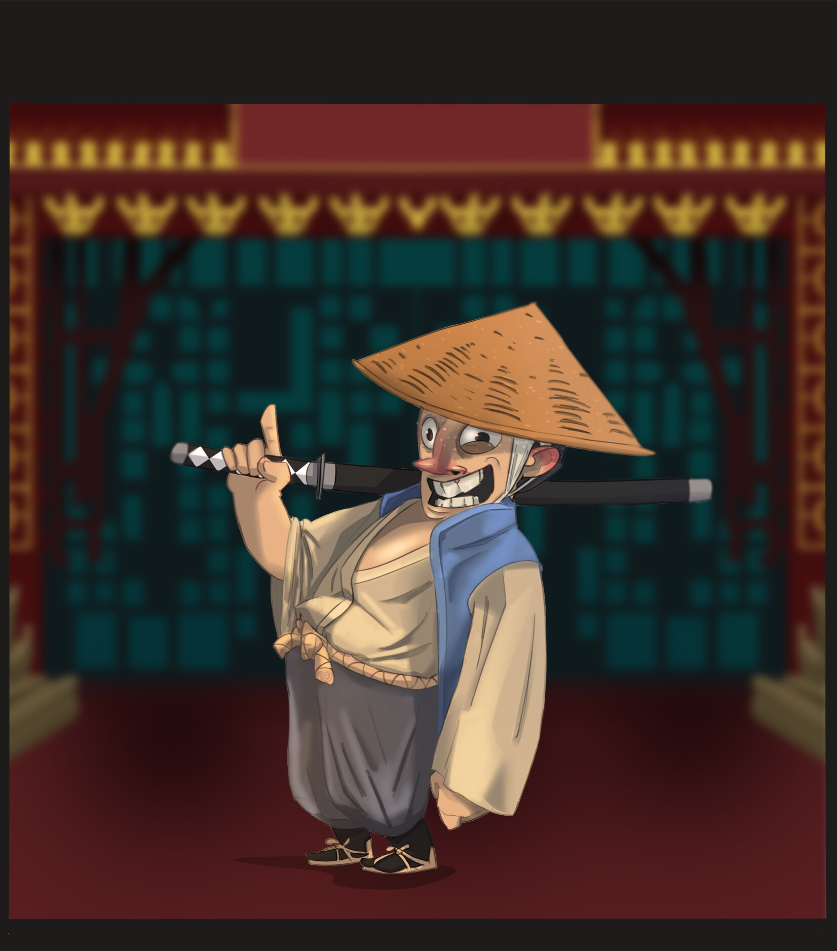 ArtStation - Samurai Cards