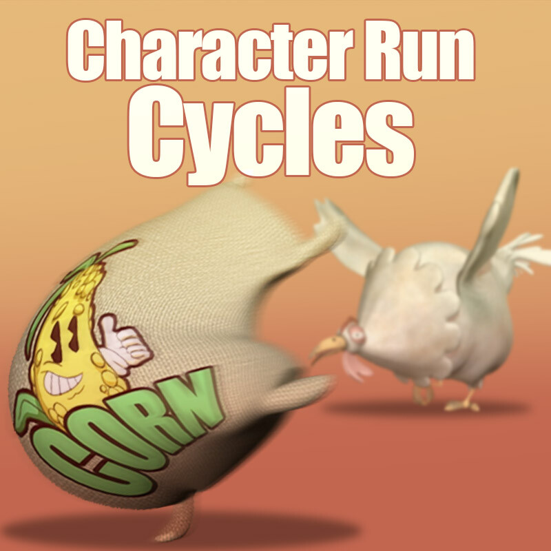 ArtStation - Run Cycles: Chicken Chase