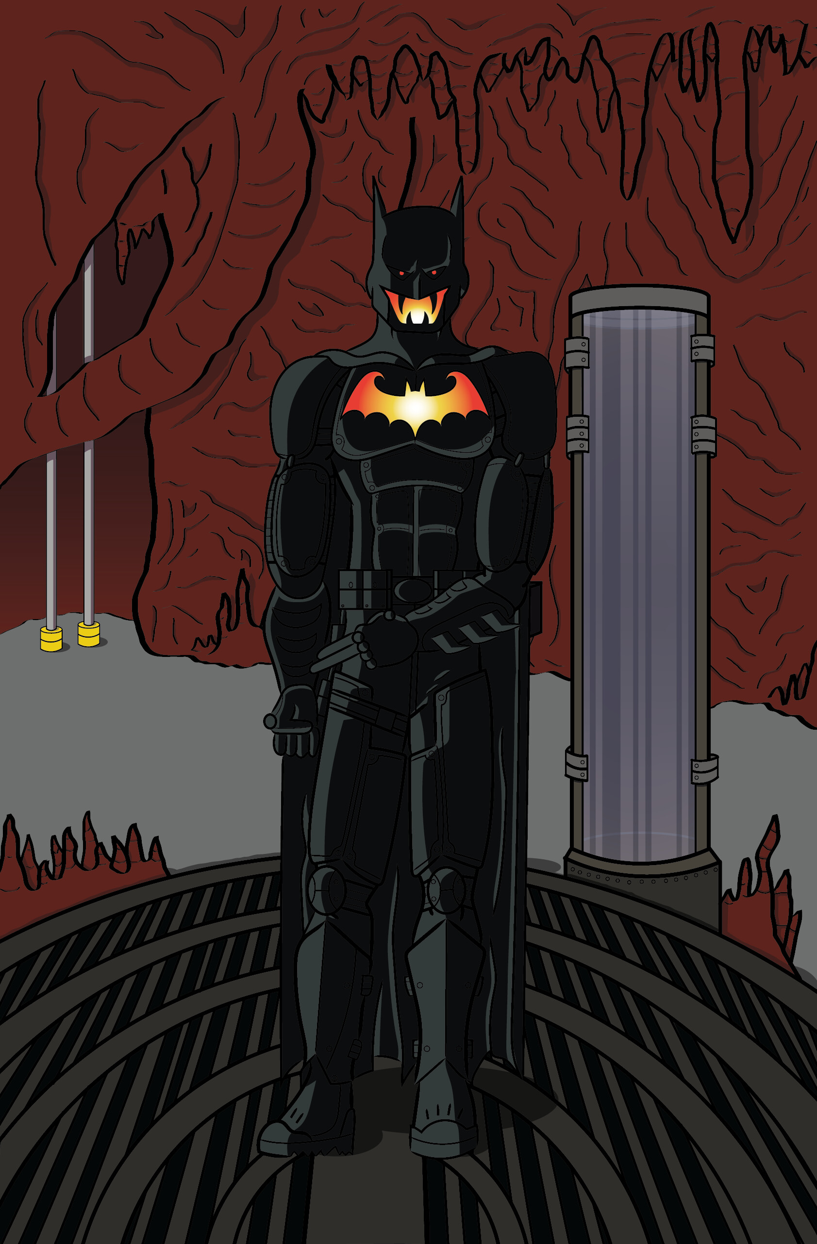 ArtStation - Batsuit Test Footage