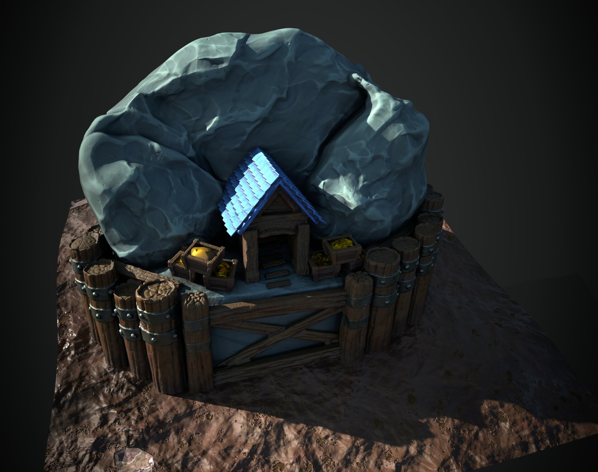 ArtStation - ORC Stylized House