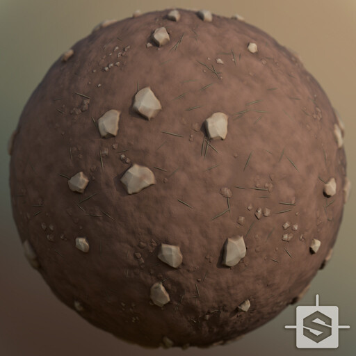 ArtStation - Stylized Forest Dirt