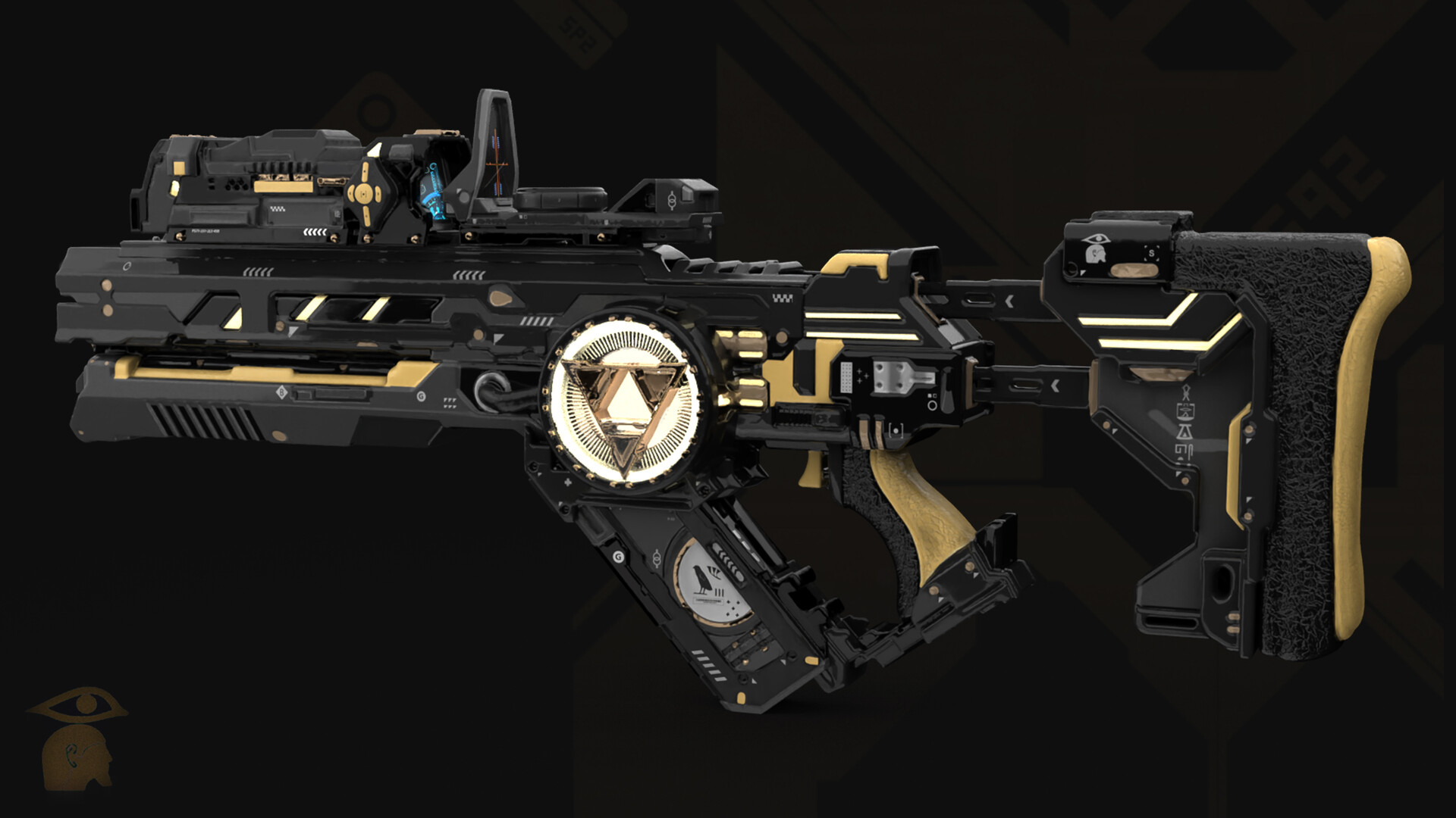 ArtStation - Anubis's gun