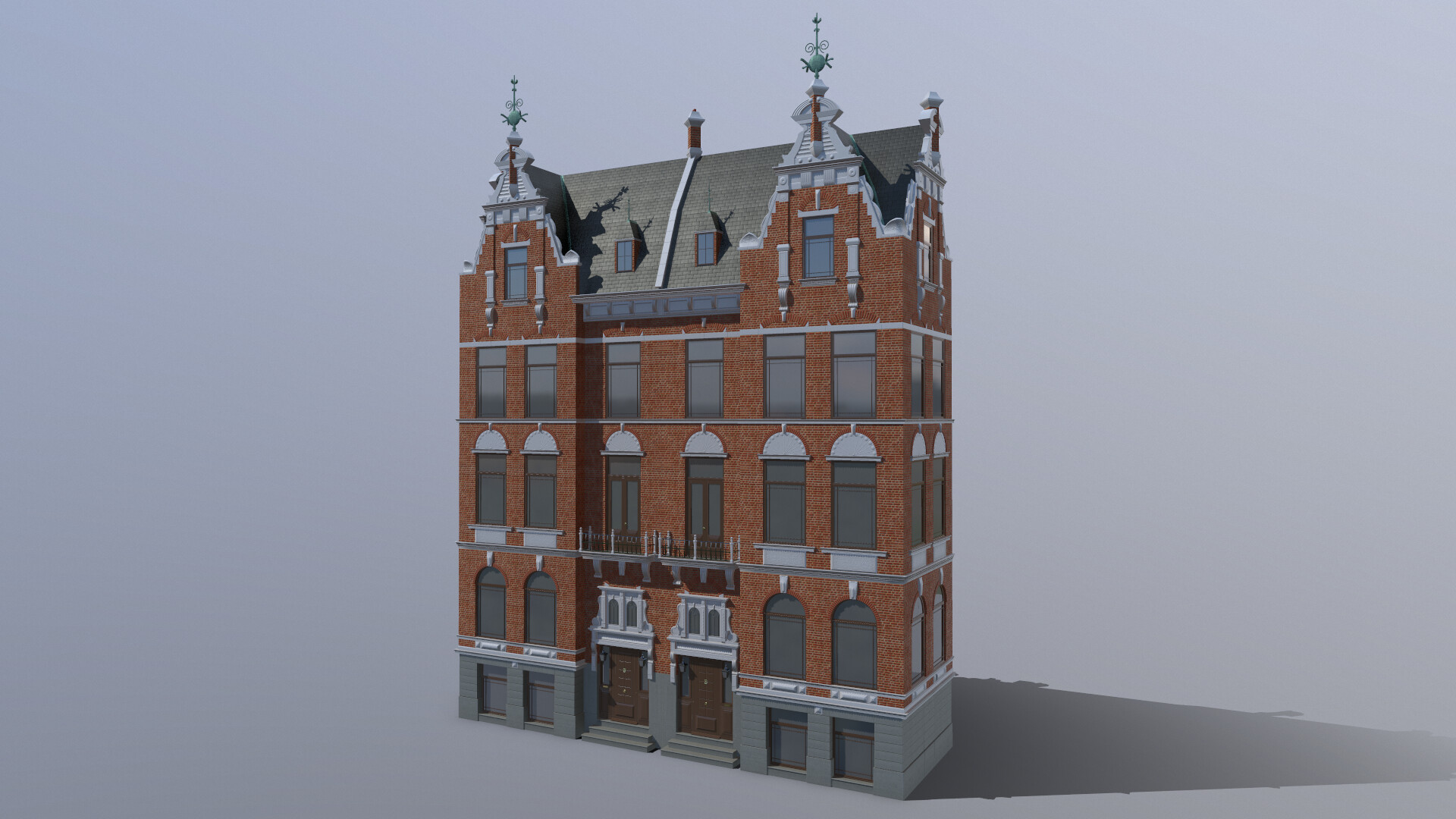 ArtStation - WIP - Modular Building - Dutch Style 18th Century