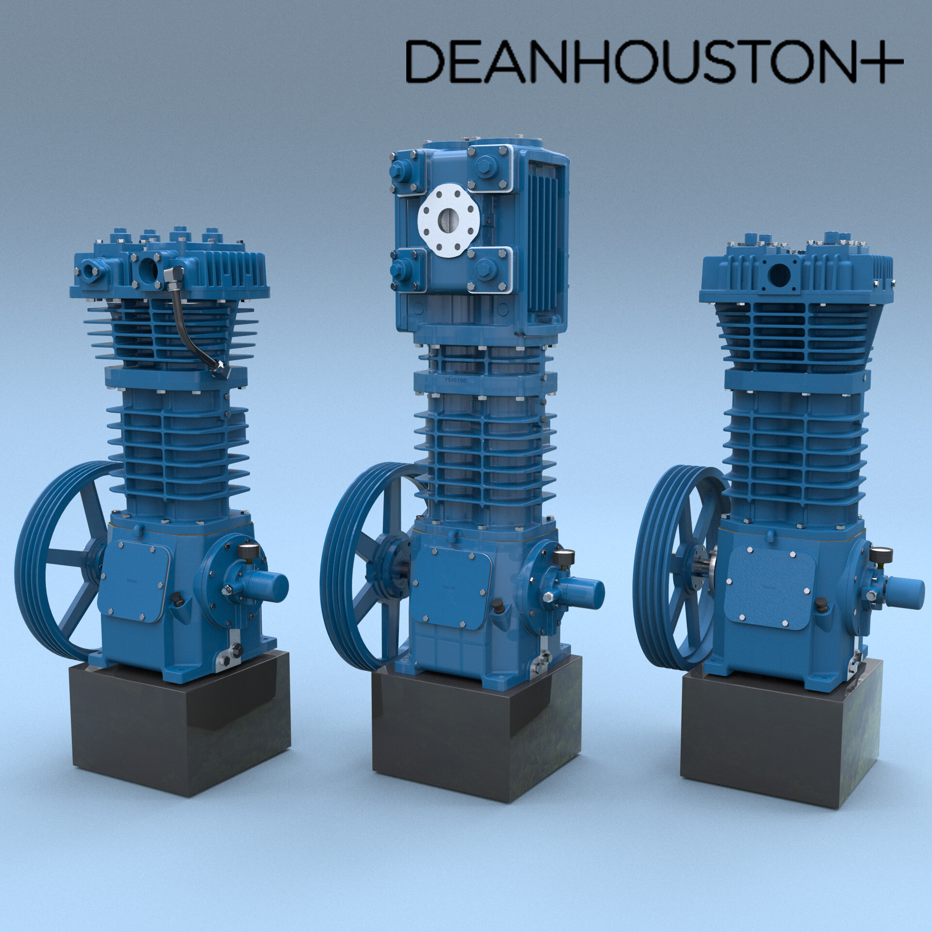 ArtStation - Compressor Exploded View
