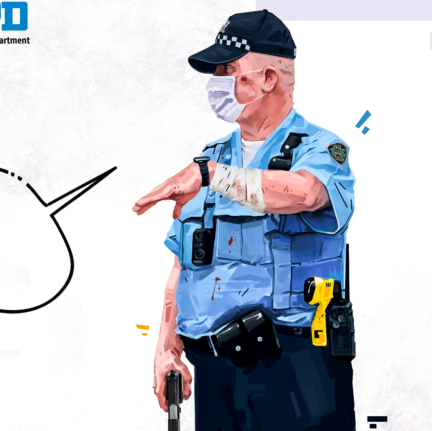 ArtStation - NYPD officer