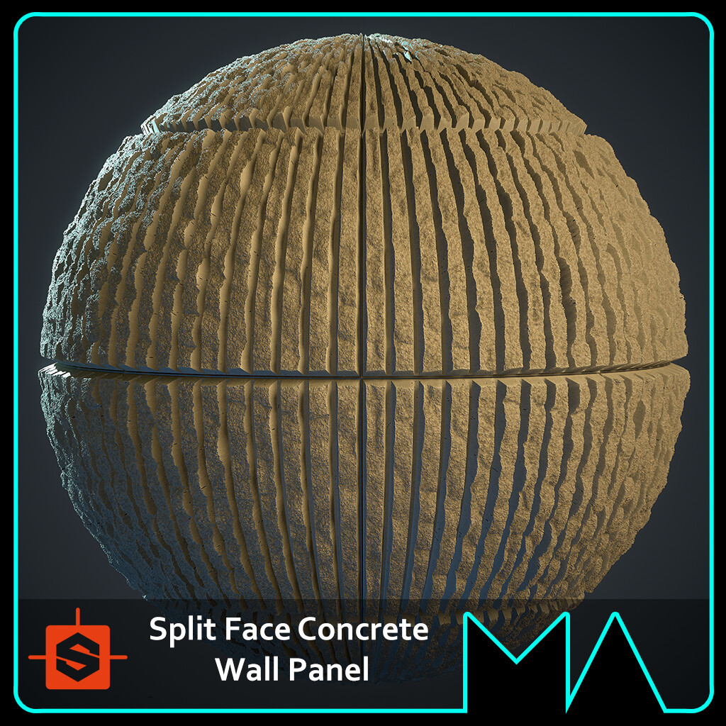 Split Face Walls